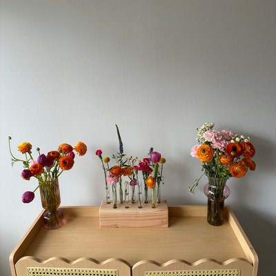 Wooden Decorative Bloom Block for Flower Displays - Etsy