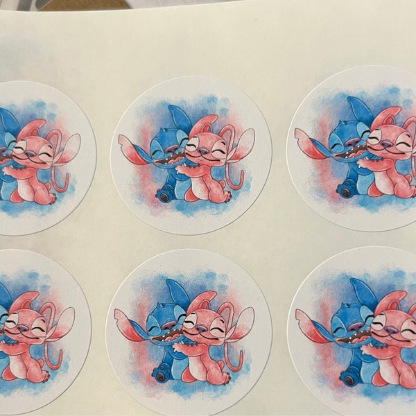 30 Cute Envelope Seals, Stickers, Labels, Tags, Favors, Stamps, 1.5 ...