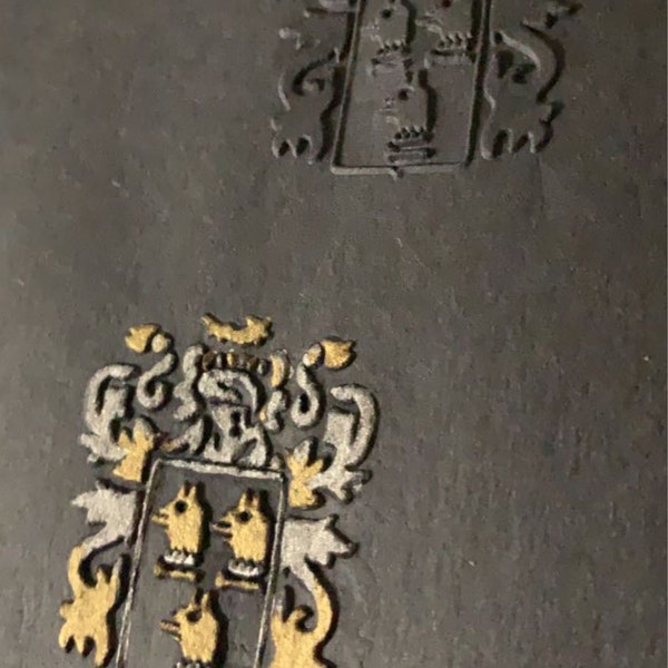 Custom Family Crest Embosser,coat of Arms, Unique Seal Embosser ...