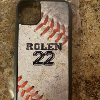 Personalized Baseball Phone Case. Custom Baseball Case.personalized ...