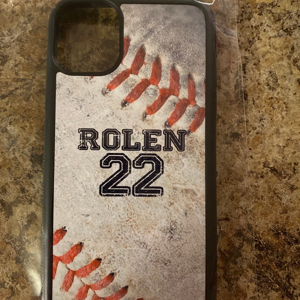 Personalized Baseball Phone Case. Custom Baseball Case.personalized ...