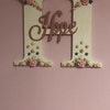 Personalised Nursery Letter High Quality Floral Wooden Letter Nursery ...