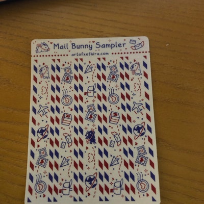 Mail Bunny Washi Tape 15mm X 10m Happy Mail Letter Post Office Bunny ...