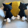 Blue Plush Fox Toy - Etsy