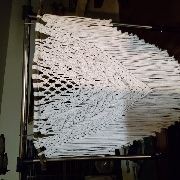 Large Macrame Pattern PDF With Photos, Beginner Macrame Wall Hanging ...