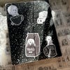 Dark Forest Daily Planner Spooky Cute Goth Stationery - Etsy