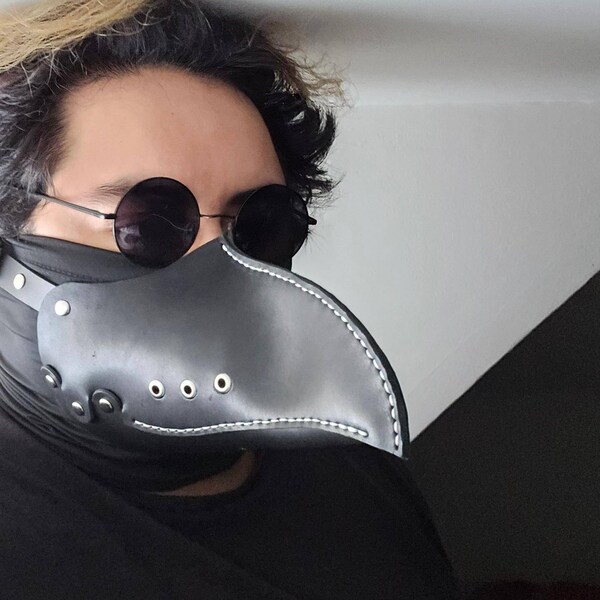 Plague Doctor Half Mask - Plague Doctor Face Mask - Plague Doctor ...