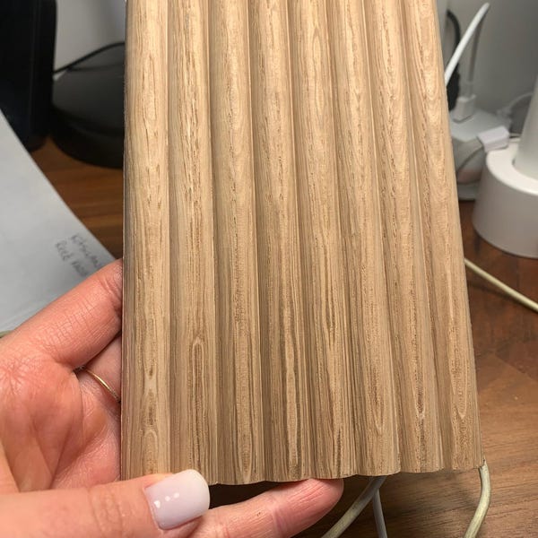 Oak Fluted Wood Wall Panel: DIY Reeded Accent Wall - Etsy