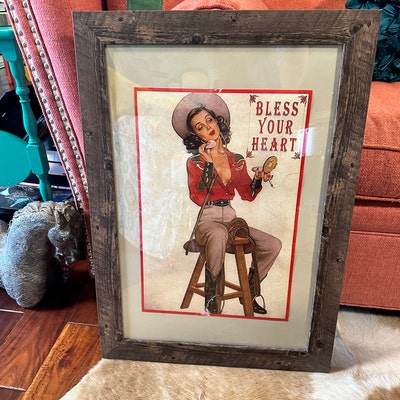 COWBOY Rodeo Poster Texas Cowboy Reunion 1930 Vintage Poster 18x24 - Etsy