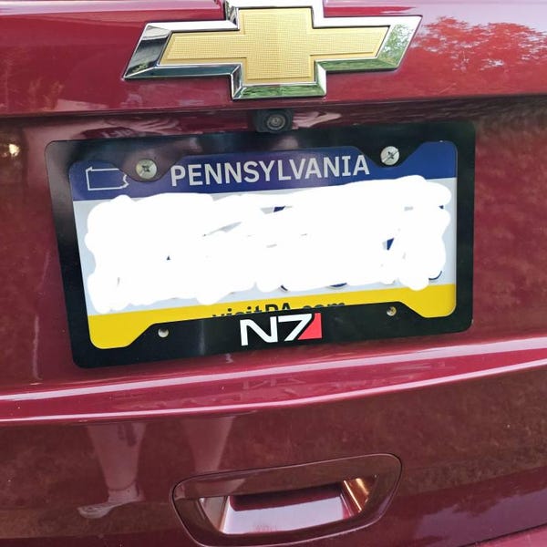 SCP License Plate Frame, Secure Contain Protect, SCP Number Plate Frame ...