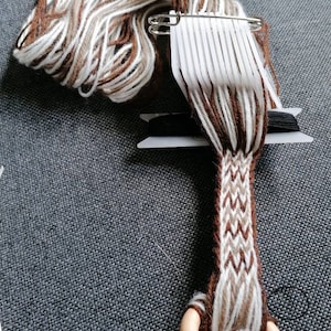 Tablet Weaving Kit, DIY Craft Kit Advanced, Complete Kit for Weaving a ...