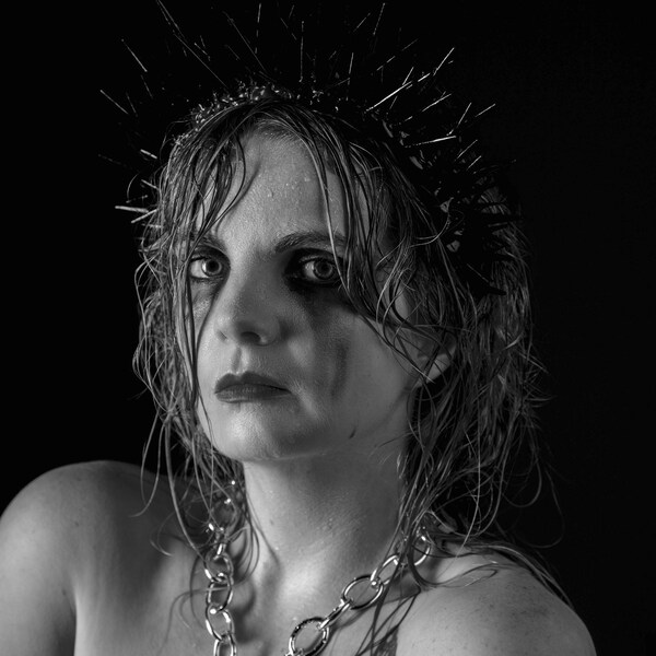 Dark Angel Crown, Halo Crown, Demon Crown, Black Halo Headpiece ...