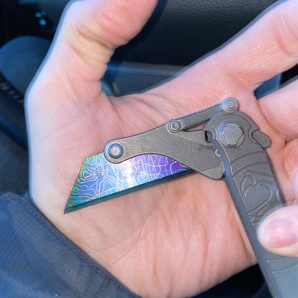 Laser Etched Utility Blade, Custom Utility Knife Blades, Laser Engraved ...