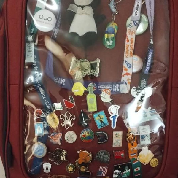Ita Bag, Pin Display Bag, Ita Backpack, Pin Trading, Window Backpack ...