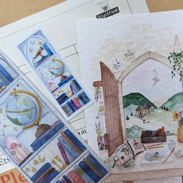 Christmas at the Burrow Card, Christmas Card, Magical Christmas Card ...