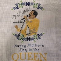 DIY Mama Ooh Mother's Day Cross Stitch PATTERN. Counted Cross Stitch ...