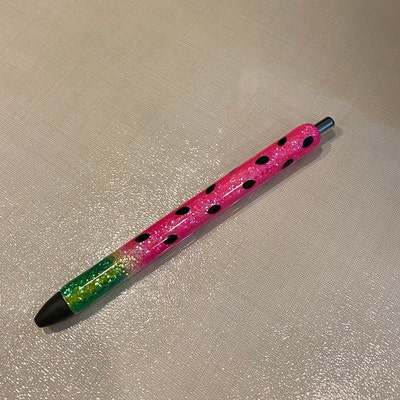 Watermelon Glitter Pen Inkjoy Glitter Pen Refillable Gel Pen ...
