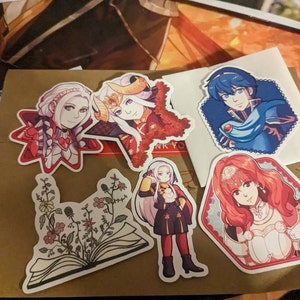 Fire Emblem Fates Vinyl Stickers, First Gen Hoshidan Route Mothers ...