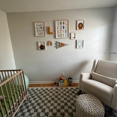 Rainbow Wall Art Subtle Colours Unframed - Etsy