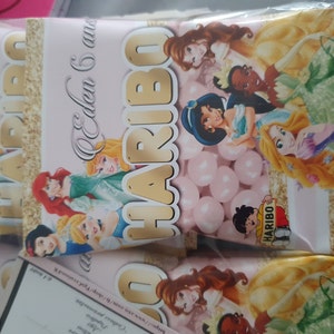 Petit sachet de dragibus personnalisé theme au choix - Etsy France