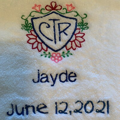 CTR Floral Applique Machine Embroidery Design-instant DOWNLOAD-3 Sizes ...