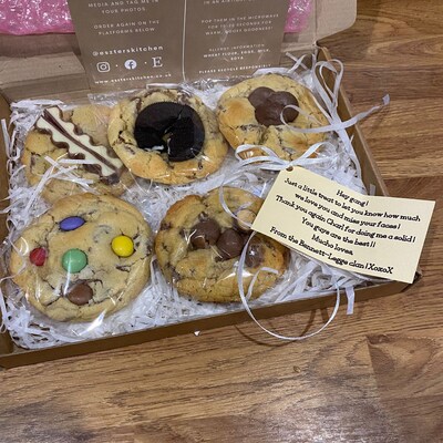 CHUNKY COOKIE Gift Box Mixed Box Letterbox Cookies-birthday Gift-thank ...