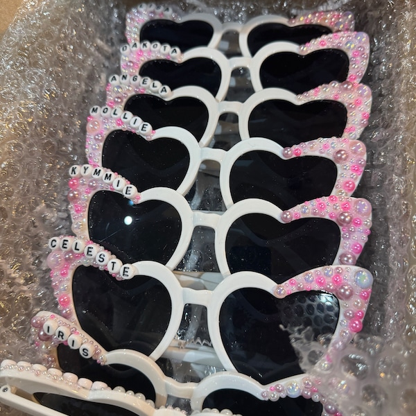 Custom Birthday Sunglasses, Personalized Sunglasses, Birthday Girl ...