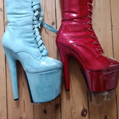 DOROTHY PLATFORM PROTECTORS Pleaser Pole Shoe Protectors Flow Covers ...