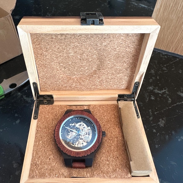 Enchanted Forest Wooden Timepiece - Personalized Christmas Gift ...