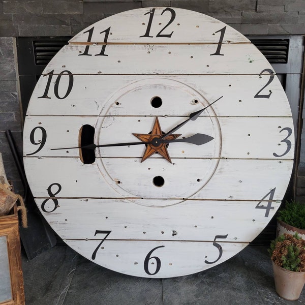 36 Inch or Larger DIY Clocks Large Black Metal Hands 17.75 and MS26 ...