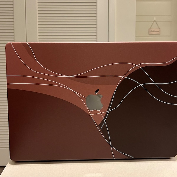 Chocolate Block Pattern MacBook Case Protect Cover for MacBook Pro 14 ...