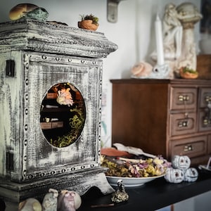 Personalized Apothecary Witch Altar Set Altar Set Cabinet / Pagan ...