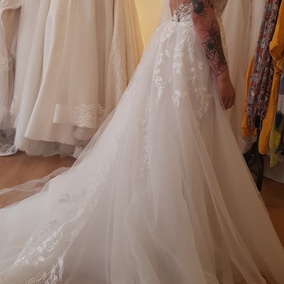 Ivory Infinity Mantilla Infinity Veil Mantilla Faith Head - Etsy