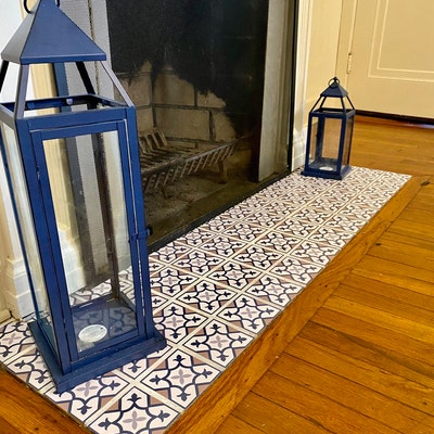 Cairo Tile Stickers Floor Self Adhesive Vinyl Stickers Tiles - Etsy