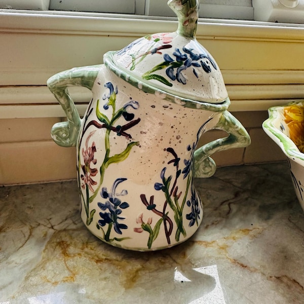 Retro Jade Sassy Teapot - Etsy