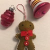 DIY Gingerbread Man Sewing Kit - Etsy