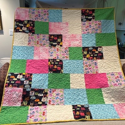 Picture Frame Quilt Kit Beginner Friendly Includes Backing, Binding and ...