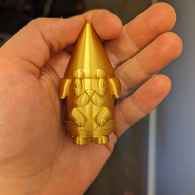Gerald the Gnome STL for 3D Printing - Etsy