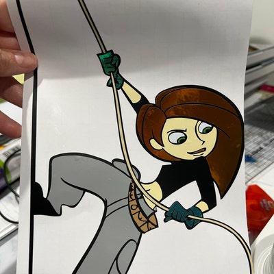 Kim Possible Svg, Kim Svg, Kim Possible Cricut, Kim Possible Cutting ...