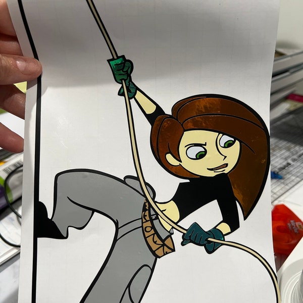 Kim Possible Svg, Kim Svg, Kim Possible Cricut, Kim Possible Cutting ...