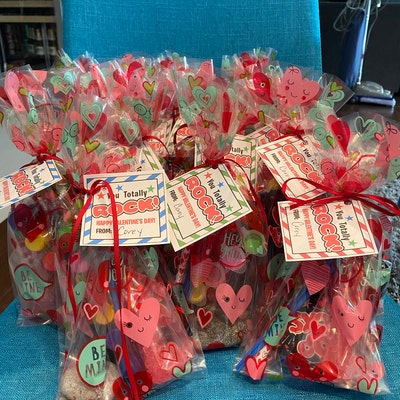 You Rock Valentine Cards, Printable Pop Rocks Valentine Gift Cards ...