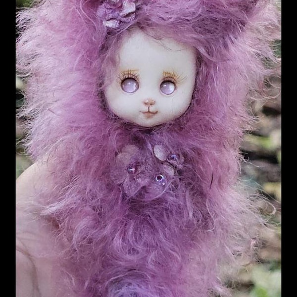 Set of 2 Fairy Trolls Dreaming Meditating Pixie Ooak Fae Fairy Fairie ...