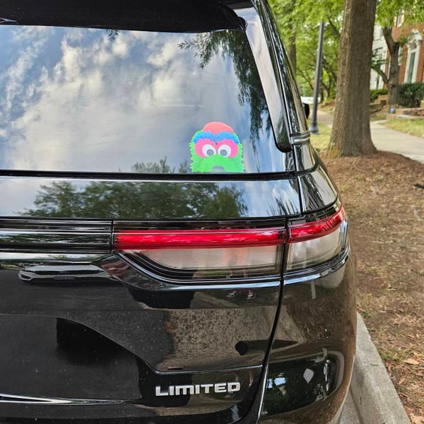 Philly Phanatic Phillies P Sticker Decal- Philly Sports Team Sticker ...