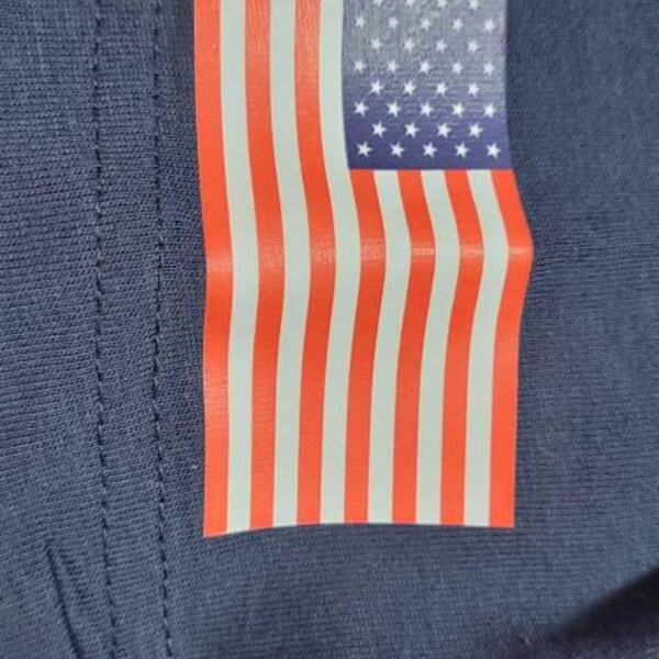American Flag Heat Transfers/american Flag HTV/US Flag Transfer/us Flag ...
