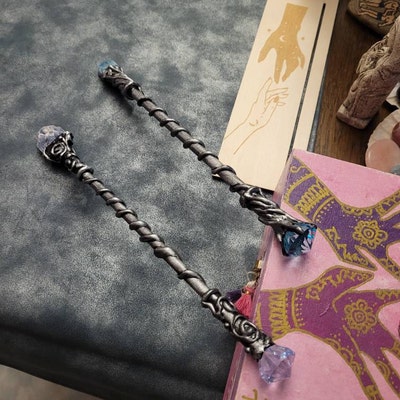 Silver Fairy Godmother Wand Magic Wand Wizard Wand Fairy Wand - Etsy