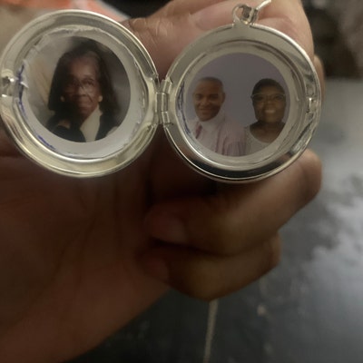 Custom Heart Locket Prints ,locket Photo Prints,heart Locket Photo ...