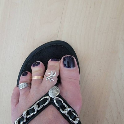 How to Find Your Adjustable Toe Ring Size - Etsy