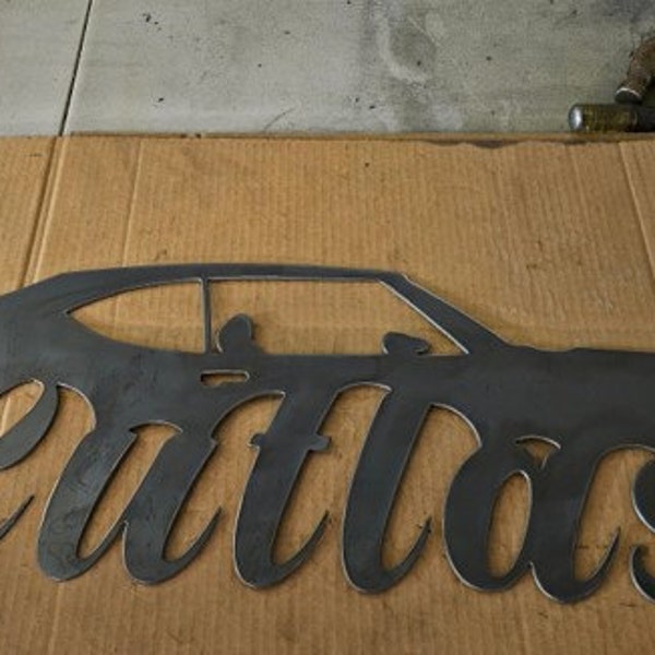 Oldsmobile Cutlass DXF and SVG Files - Digital Download - Plasma or ...