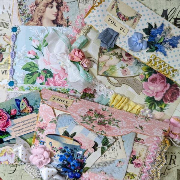 Vintage Christmas Angel, Angel Gift Tag, Mixed Media Angel Tag ...