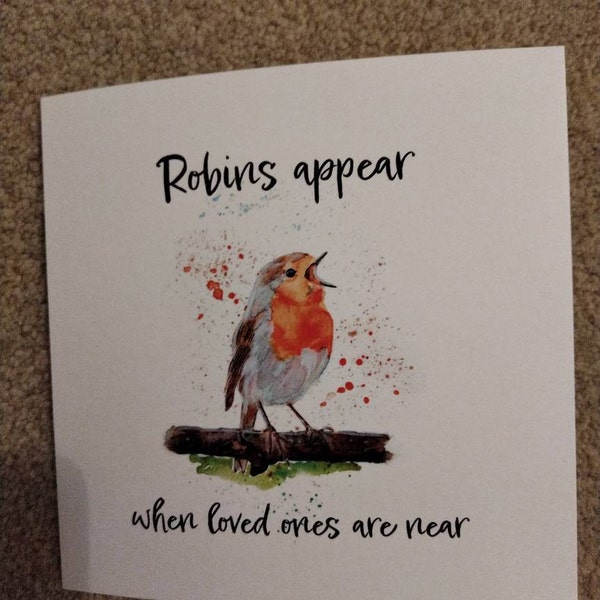 Cute 'happy Birthday to You' Robin Card. Great Robin Greetings Card for ...